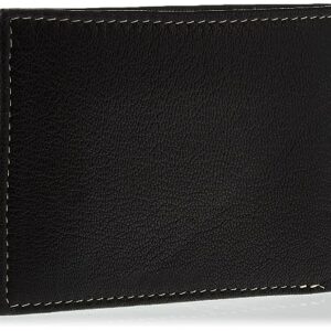 Timberland mens Blix Slimfold Leather Wallet, Black, One Size