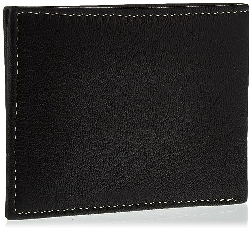 Timberland mens Blix Slimfold Leather Wallet, Black, One Size