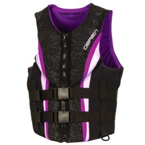 o'brien women's impulse neo life vest, purple, small