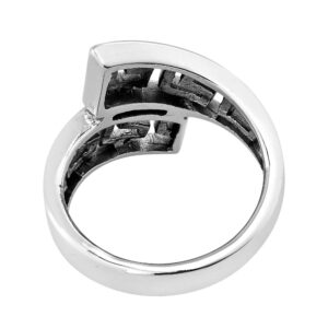 AeraVida Unique Twist Wrap Greek Key .925 Sterling Silver Ring (7)