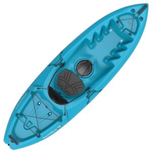 emotion spitfire sit-on-top kayak, glacier blue, 9'