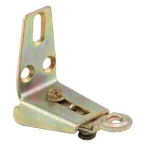 prime-line n 6836 heavy duty bi-fold door bracket, single pack, gold