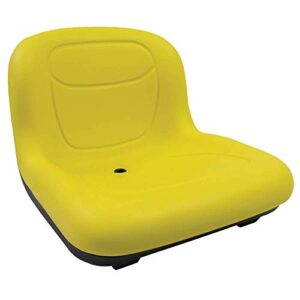 stens - 420-182 high back seat, john deere am131531, ea, 1, yellow