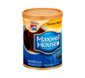 maxwell house master blend mild ground coffee 11.5 oz (pack of 6)