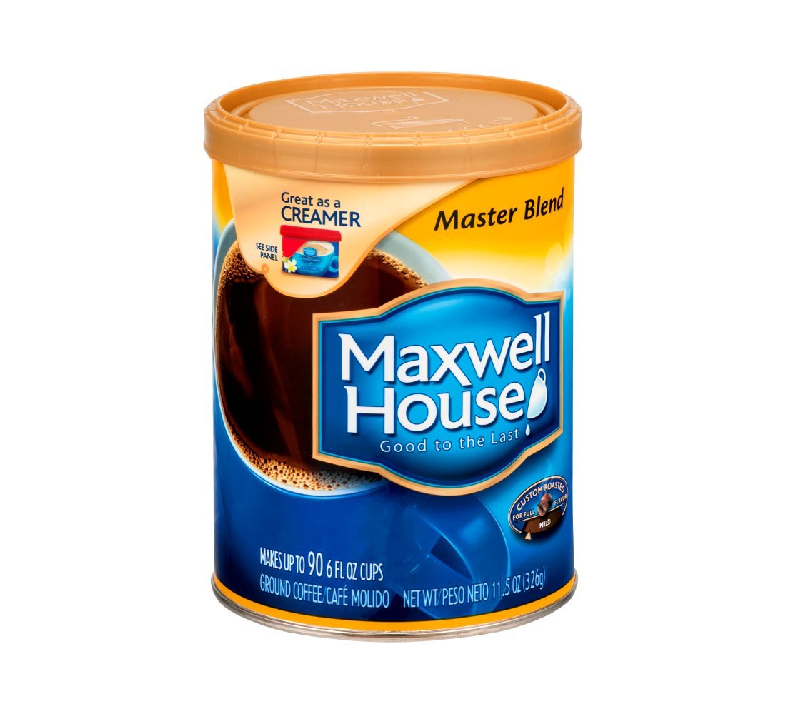 Maxwell House Master Blend Mild Ground Coffee 11.5 oz (Pack of 6)