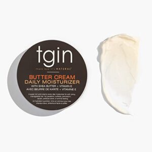 tgin Butter Cream Daily Moisturizer For Natural Hair - Dry Hair - Curly Hair - 12 Oz