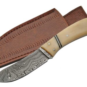 Szco Supplies Damascus Hunter Hunting Knife