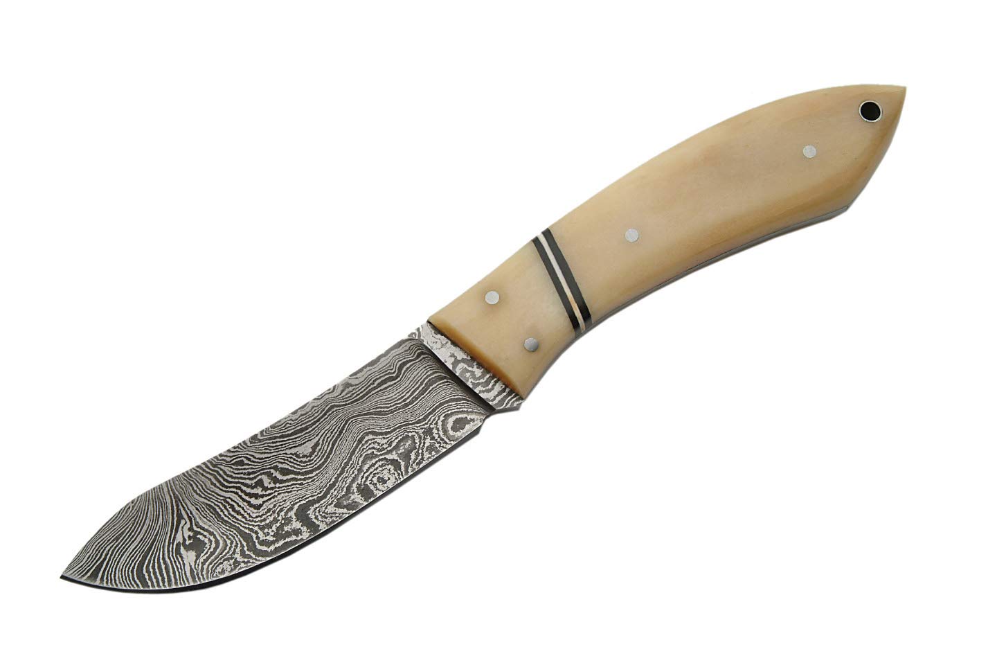 Szco Supplies Damascus Hunter Hunting Knife