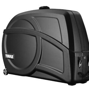 Thule RoundTrip Transition – Hard Shell Bike Travel Case with built-in Repair Stand