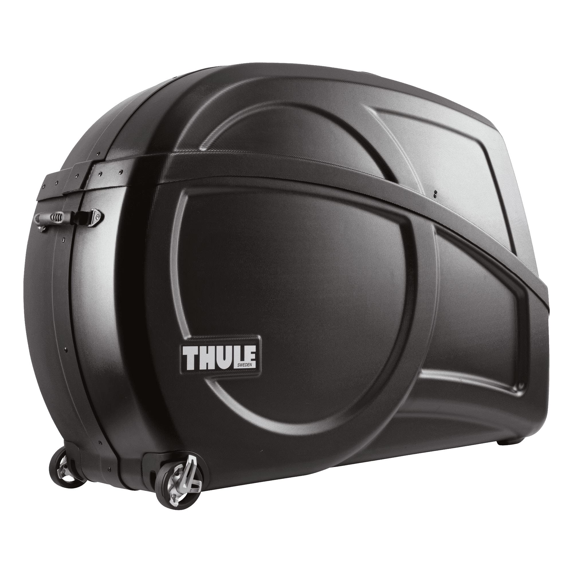 Thule RoundTrip Transition – Hard Shell Bike Travel Case with built-in Repair Stand