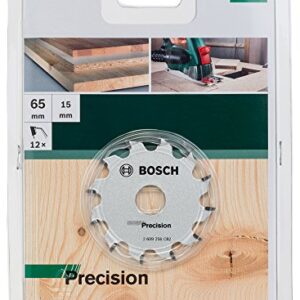 Bosch 2609256 °C82 Plunge Saw Circular Saw Blade for Handheld Circular Saws/65 x 15 x 1.6 mm