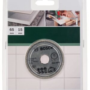 Bosch 2609256425 Diamond Cutting Disc, 65 x 15 mm