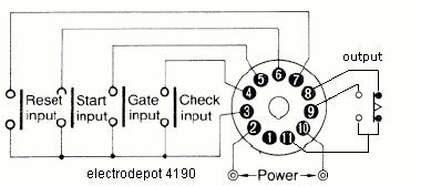 H3CA-A Multi-Function Timer; SPDT; Cur-3A; Ctrl 24-240/VAC/DC; 11 Pin DIN ed