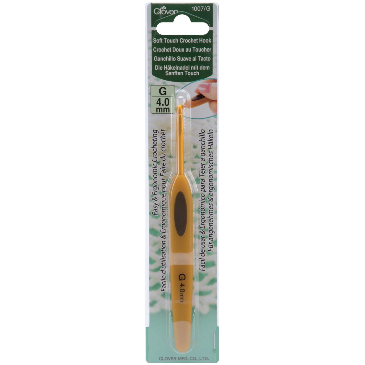 Soft Touch Crochet Hook-Size G7/4mm