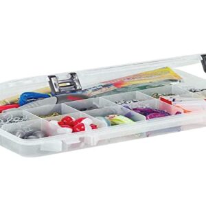 Plano 2371304 ProLatch 3700 Size Stowaway Boxes with 13 Fixed Compartments, Clear, One Size