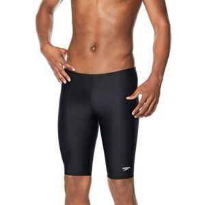 speedo men's swimsuit jammer prolt solid, speedo black, 26