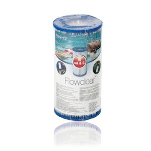 bestway flowclear filter cartridge type iii / ac | for use in most pool filter pumps