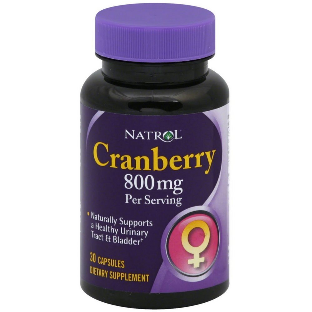 Natrol Cranberry Extract - 800 mg - 30 Capsules