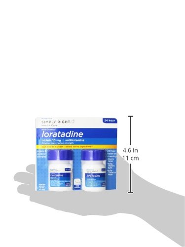 Member's Mark 10 mg Loratadine Indoor & Outdoor 24 Hour Allergy Relief Non-drowsy Tablets 200 ct., 2 pk. (400 Tablets Total)