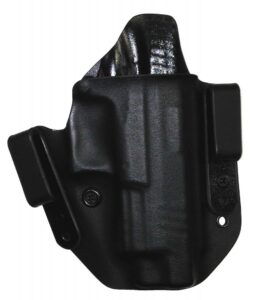 l.a.g. tactical, inc., defender series, owb/iwb holster, fits sig p226r/mk25, kydex, right hand, black finish