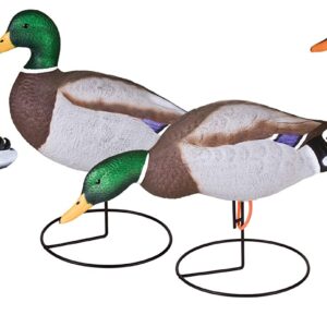 Flambeau Outdoors 8700FBU Storm Front 2 Mallard Decoys, Full Body - 6-Pack