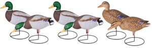 flambeau outdoors 8700fbu storm front 2 mallard decoys, full body - 6-pack