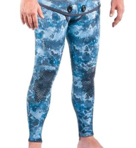 head mares instinct s6 wetsuit 3.0mm pants, camo blue