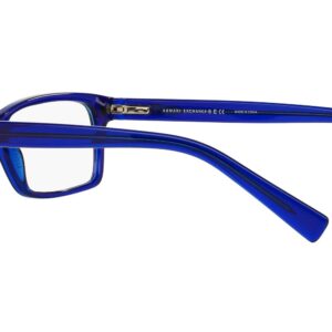 A|X ARMANI EXCHANGE Men's AX3007 Rectangular Prescription Eyeglass Frames, Marine Transparent/Demo Lens, 53 mm