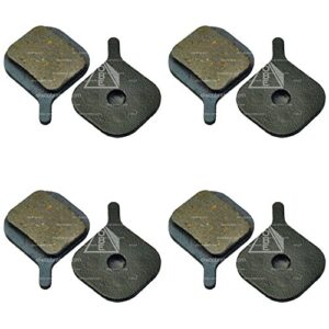 4 pairs of pads compatible with cannondale coda disc brake mountain bike dh xc