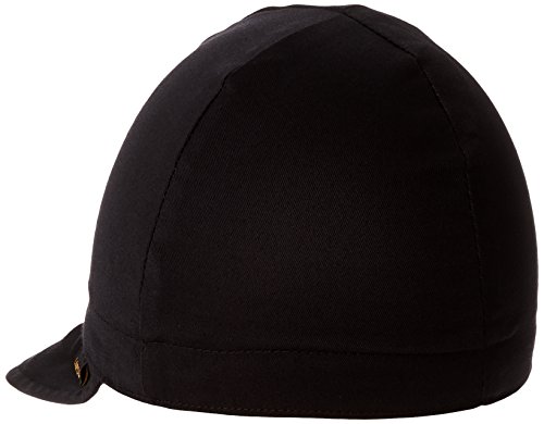 Lapco Lap CB-7 3/8 4-Panel Welder's Caps, 100% Cotton, 7 3/8", Black