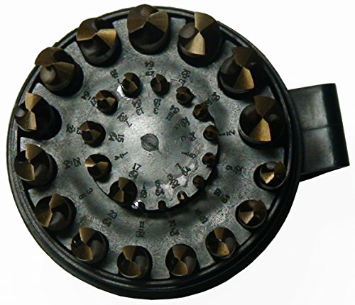 Drill America - DWD29J-CO-PC 29 Piece M35 Cobalt Drill Bit Set in Round Case (1/16" - 1/2" X 64ths), DWDCO Series