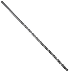 drill america - dwddl12x1/2 1/2" x 12" high speed steel extra long drill bit, dwddl series