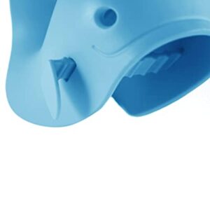 Skip Hop Baby Bath Rinse Cup, Moby Tear-free Waterfall Rinser, Blue