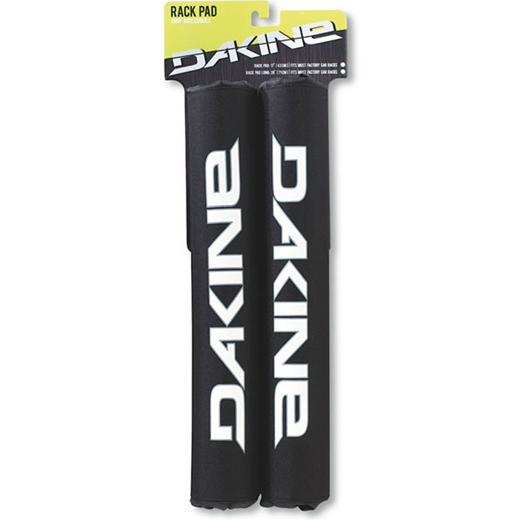 Dakine Aero Rack Pad 18in - 2-Pack Black, One Size