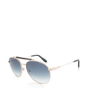 Tom Ford Women's TF0338 Sunglasses, Rose Gold/Black