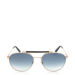 Tom Ford Women's TF0338 Sunglasses, Rose Gold/Black