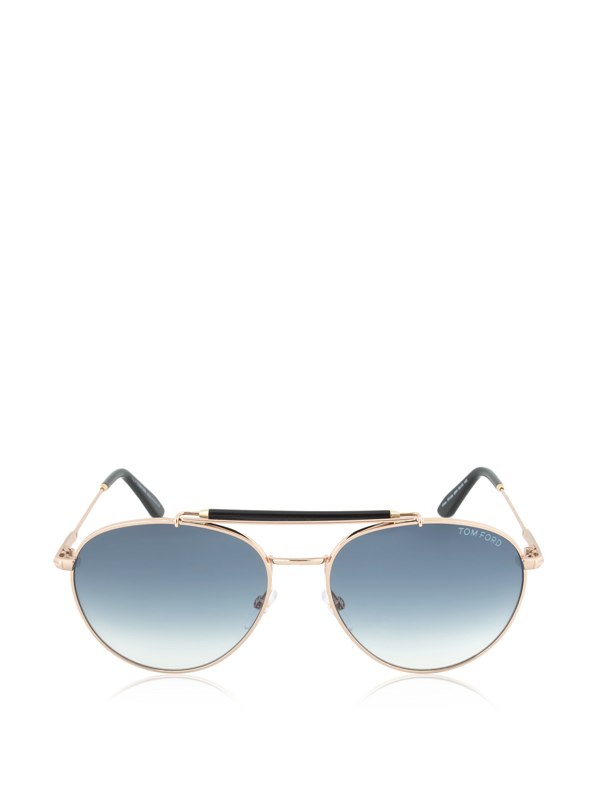 Tom Ford Women's TF0338 Sunglasses, Rose Gold/Black