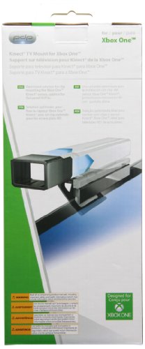 PDP Gaming Kinect TV Mount Optimal For Flat HGTV No Tools Required: Black - Xbox One Kinect Sensor