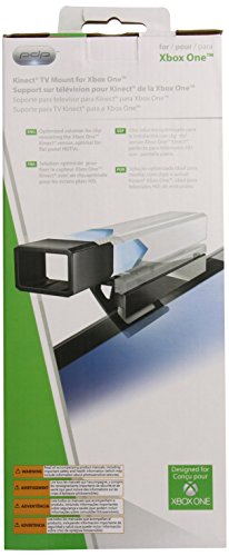 PDP Gaming Kinect TV Mount Optimal For Flat HGTV No Tools Required: Black - Xbox One Kinect Sensor