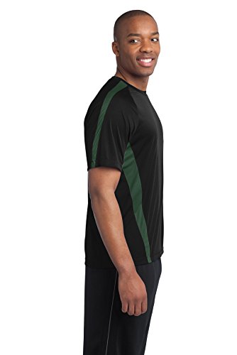 Joe's USA Men's Athletic All Sport Training T-Shirt ,Black ,Large