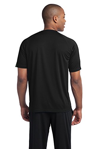 Joe's USA Men's Athletic All Sport Training T-Shirt ,Black ,Large