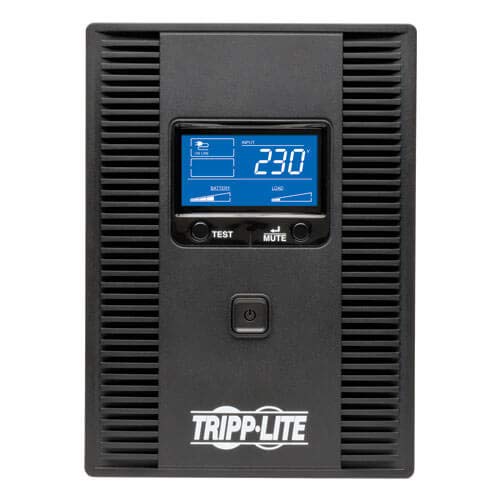 Tripp Lite Smart UPS LCD 1500VA Tower Line-Interactive 230V, 900W, 8 C13 Outlets, 2-Year Warranty (SMX1500LCDT)