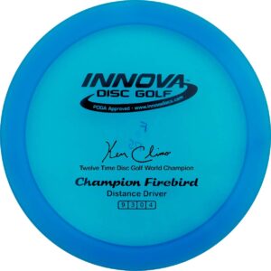 innova disc golf champion material firebird golf disc, 173-175gm (colors may vary)