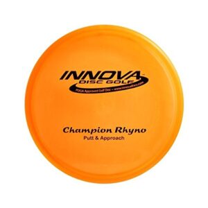 innova disc golf champion material rhyno golf disc, 170-172gm (colors may vary)