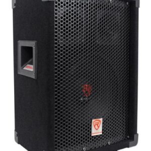 Rockville RSG8 8” 300W 2-Way 8 Ω Passive DJ/Pro PA Speaker, Pole Mountable, Black