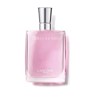 lancôme miracle eau de parfum - long lasting fragrance with notes of magnolia, ginger & amber - spicy & floral women's perfume - 1.7 fl oz