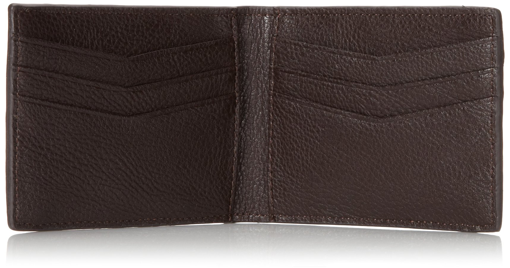 Nocona Belt Co. Double Bifold Money Clip Ostrich, Brown