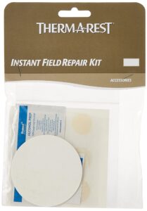 therm-a-rest instant field camping mattress repair kit