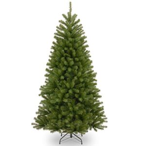 national tree company artificial full christmas tree, green, north valley spruce, includes stand, 6 feet