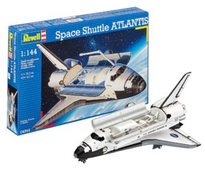 revell germany 04544 space shuttle atlantis model kit, 1/144